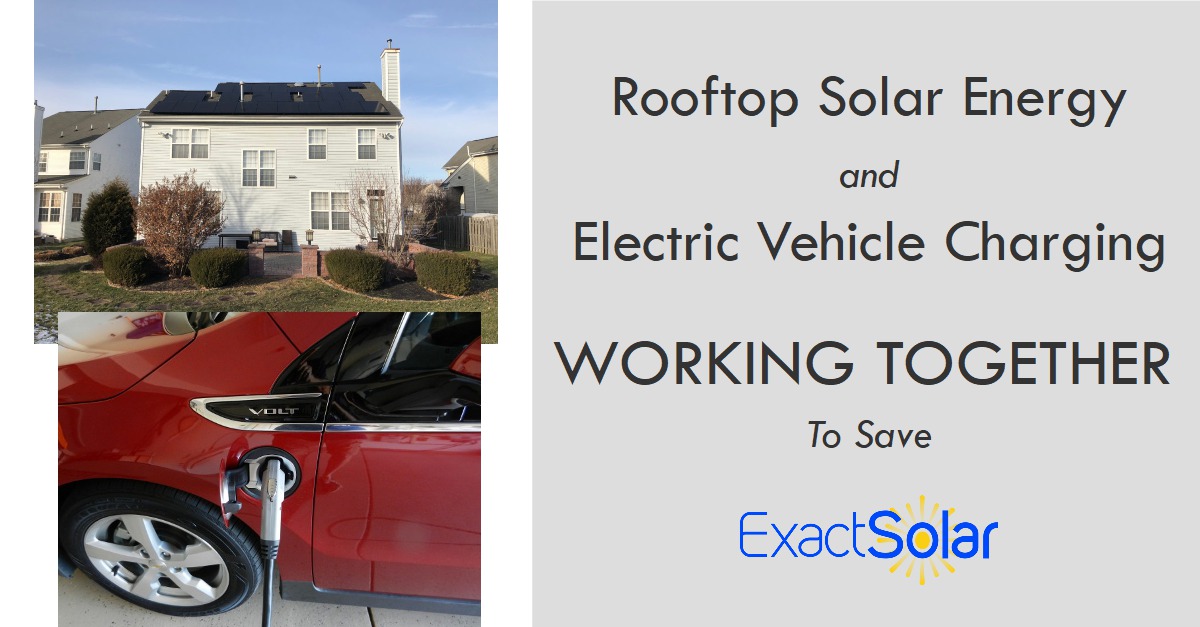 Solar Panels and Electric Vehicles Perfect Together - Exact Solar
