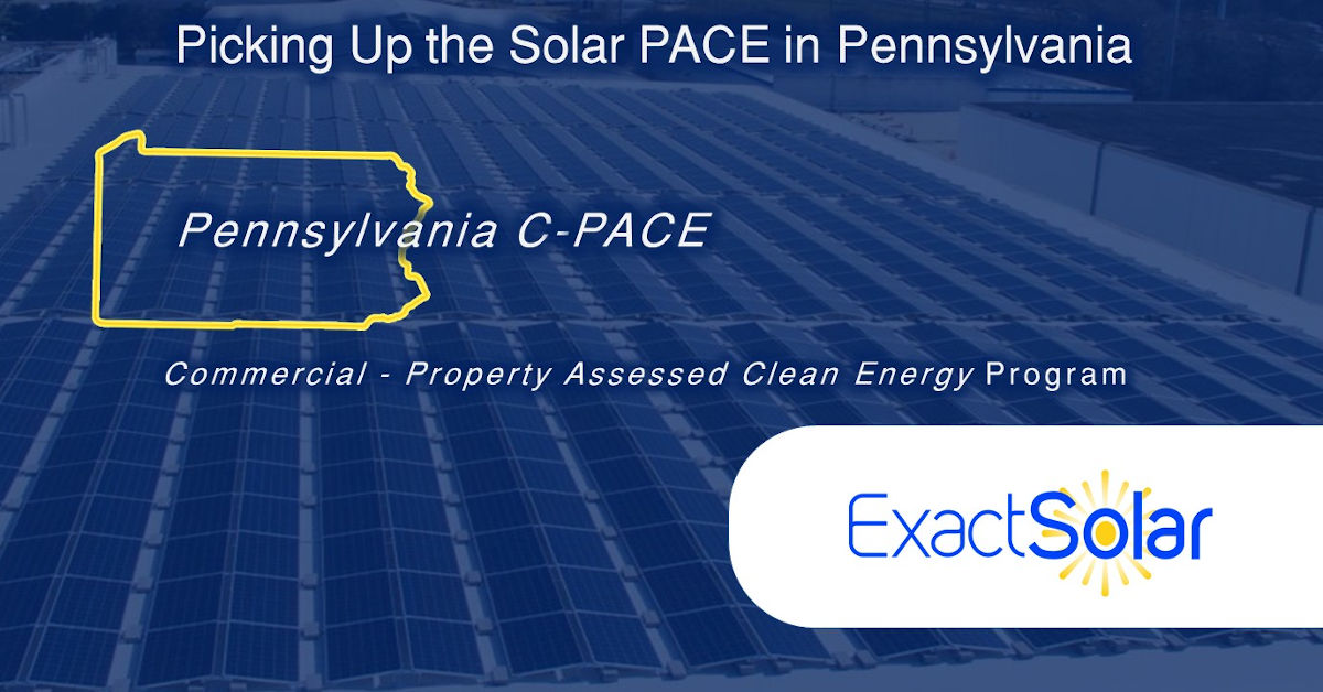Picking Up the Solar PACE in PA - Exact Solar
