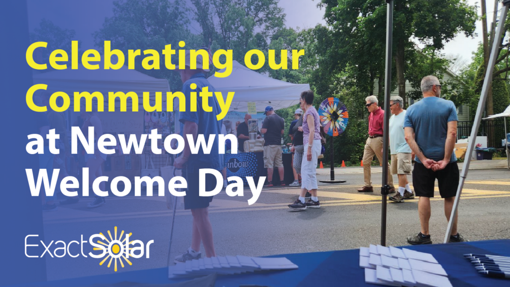 Celebrating our Community at Newtown Welcome Day - Exact Solar