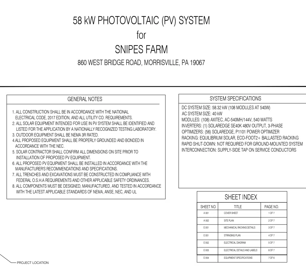 Snipes Farm Installs New Solar System - Exact Solar